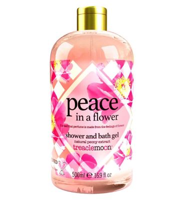 Treaclemoon Peace in a Flower Body Wash & Bath Gel 500ml - Boots