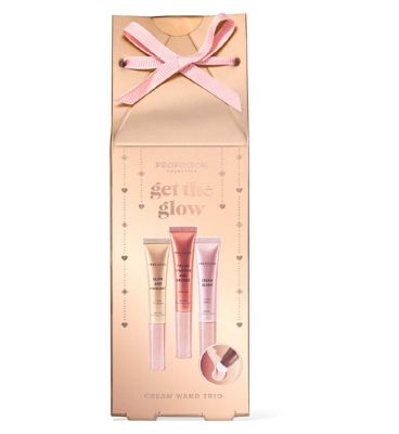 Profusion Get The Glow Cream Wand Trio Blush, Bronzer, Highlighter - Boots