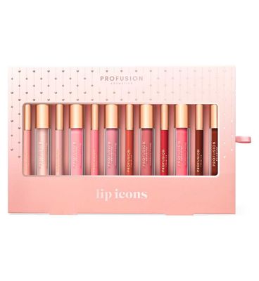 Profusion Lip Icons Lip Gloss And Liner Set - Boots
