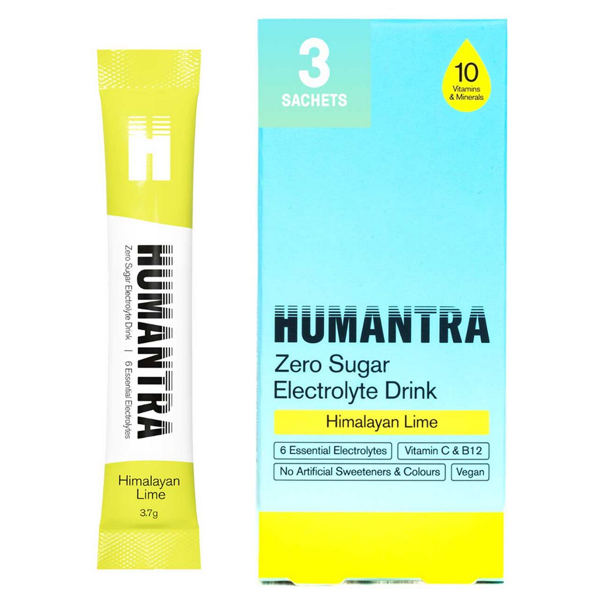 Humantra Himalayan Lime Electrolyte Powder 3 X 3.7G Sachets Rewards ...
