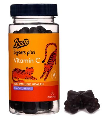 Boots 3 Years Plus Vitamin C Gummies 30s - Boots Ireland