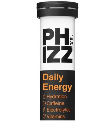 Phizz Daily Energy orange hydration caffeine electrolytes and vitamins ...