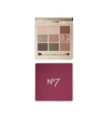 No7 Pro Artist The Full Effect 9-Shade Eyeshadow Palette - Boots Ireland