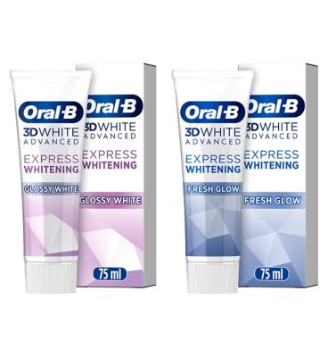 Oral-B Express Whitening Toothpaste Bundle - Boots