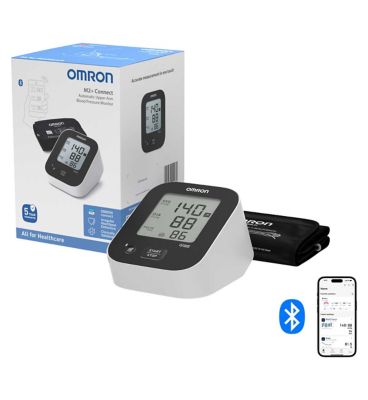 OMRON M2+ Connect Upper Arm Blood Pressure Monitor - Boots Ireland