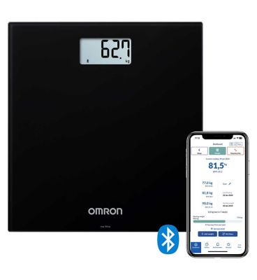 OMRON Intelli IT Digital Scales (Black) - Boots Ireland