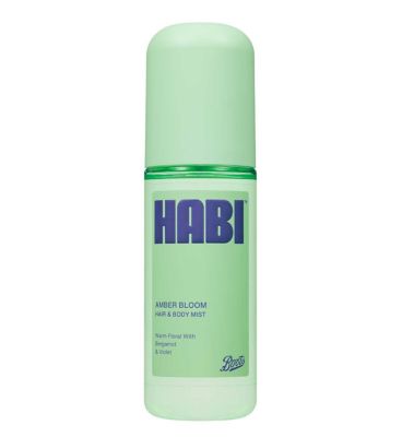 Boots Habi Hair & Body Mist Amber Bloom 150ml - Boots Ireland