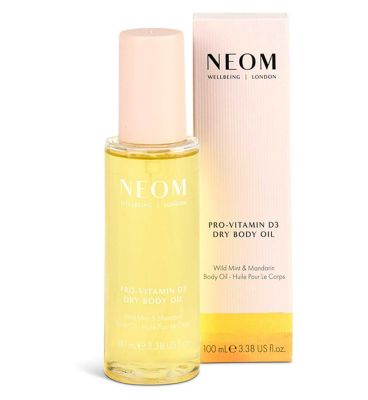 NEOM Wellbeing Vitamin D Dry Body Oil 100ml - Boots
