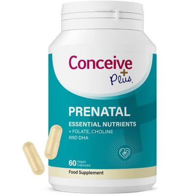 Conceive Plus Prenatal, Folate Choline & DHA During Pregnancy, 60 ...