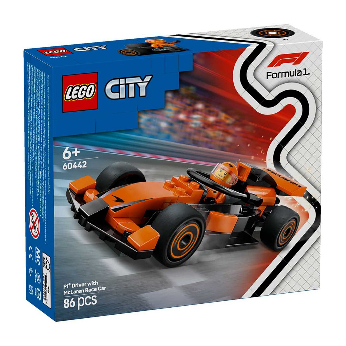 Lego City Formula 1 F1 Driver With Mclaren Race Car from Lego :: Buy ...