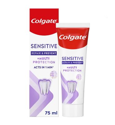 Colgate Sensitive Repair & Prevent + Multi Protection Toothpaste 75ml ...