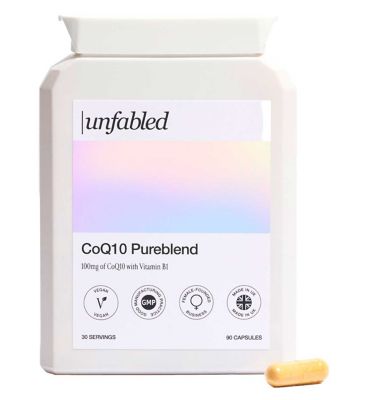 Unfabled CoQ10 pureblend capsules 90s - Boots Ireland