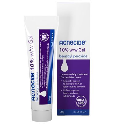 Acnecide 10% w/w Gel -30g - Boots