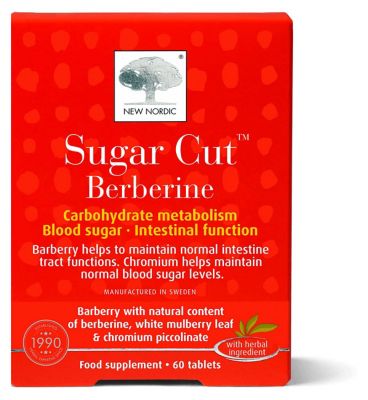 New Nordic Sugar Cut Berberine 60 tablets - Boots Ireland