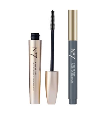 No7 Pro Artist Concealer Shade 102 & Brown Mascara Bundle - Boots Ireland