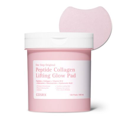 COSRX One Step Original Peptide Collagen Lifting Glow Pad 300ml - Boots ...